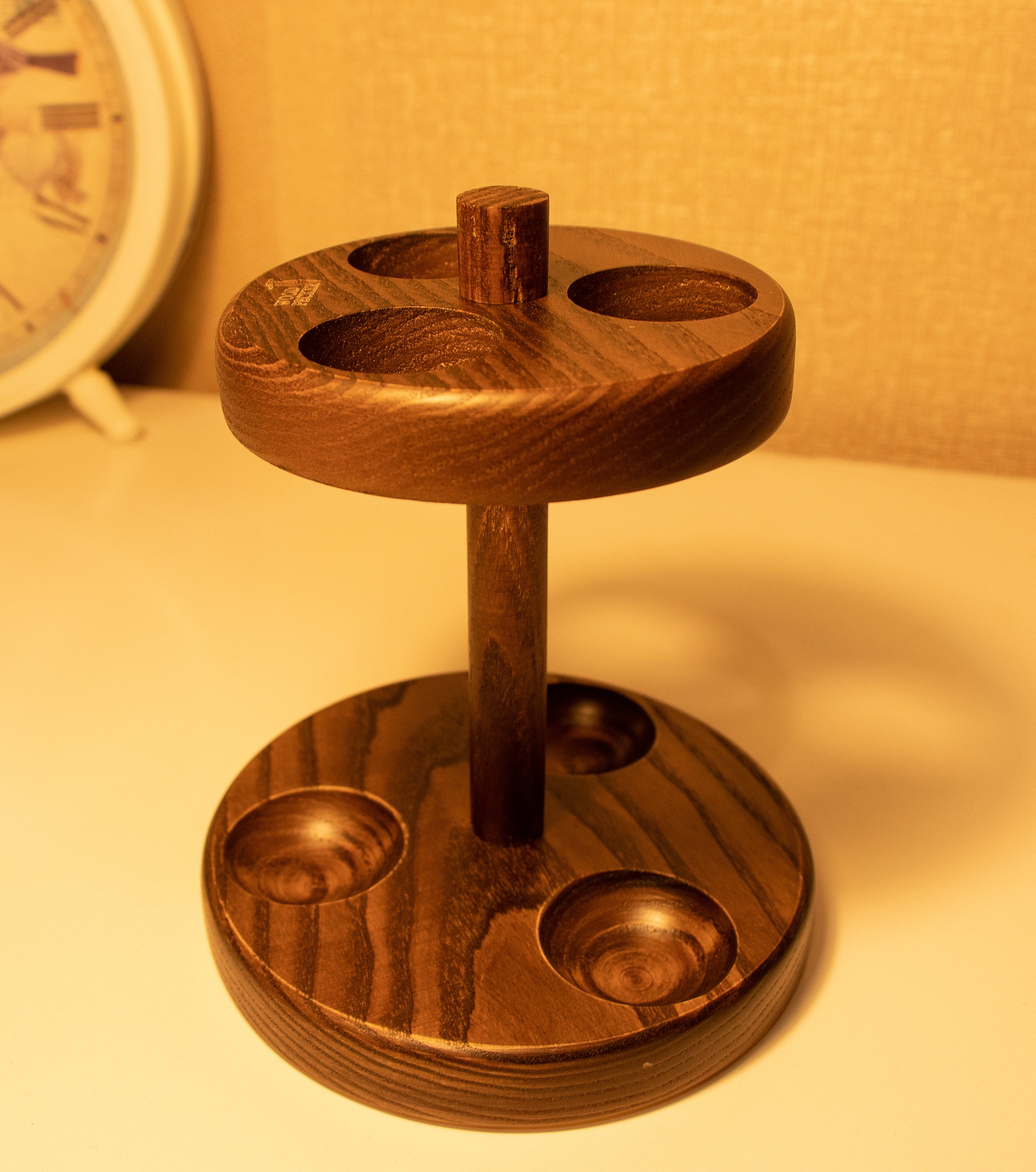 Smoking Pipe Holder for 3 Smoking Pipes Hand Carved Rack - Etsy