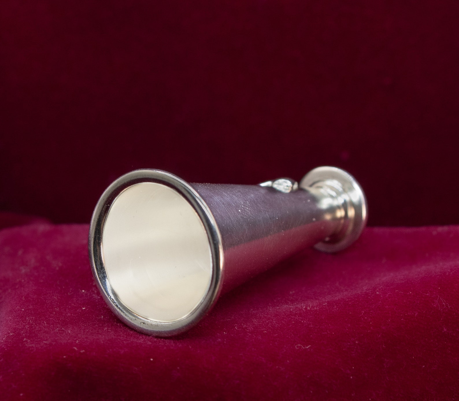 Vintage Pipe Tamper Silver Material Glass Tobacco Tamper - Etsy