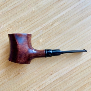 Smoking Pipe of Briar Exclusive Pipe With Ebonite Stem Hand-carved ...
