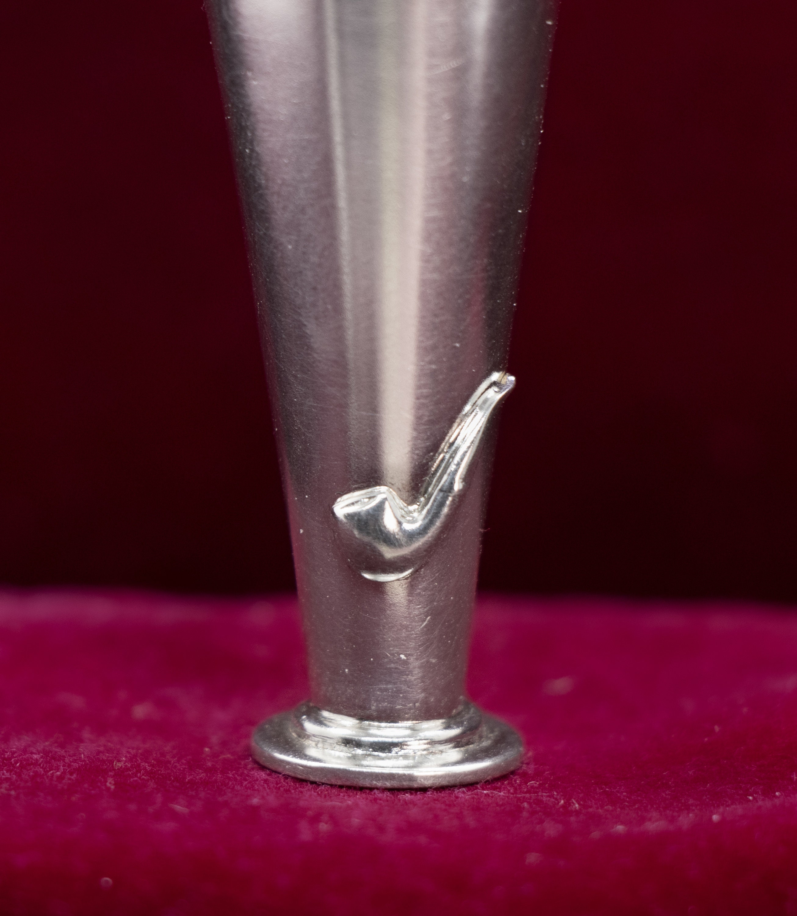 Vintage Pipe Tamper Silver Material Glass Tobacco Tamper - Etsy