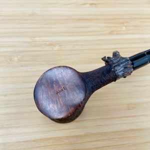 Smoking Pipe of Briar Exclusive Pipe With Ebonite Stem Hand-carved ...