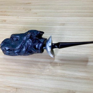 Smoking Pipe Made of Briar dragon With Sandblast Elements - Etsy