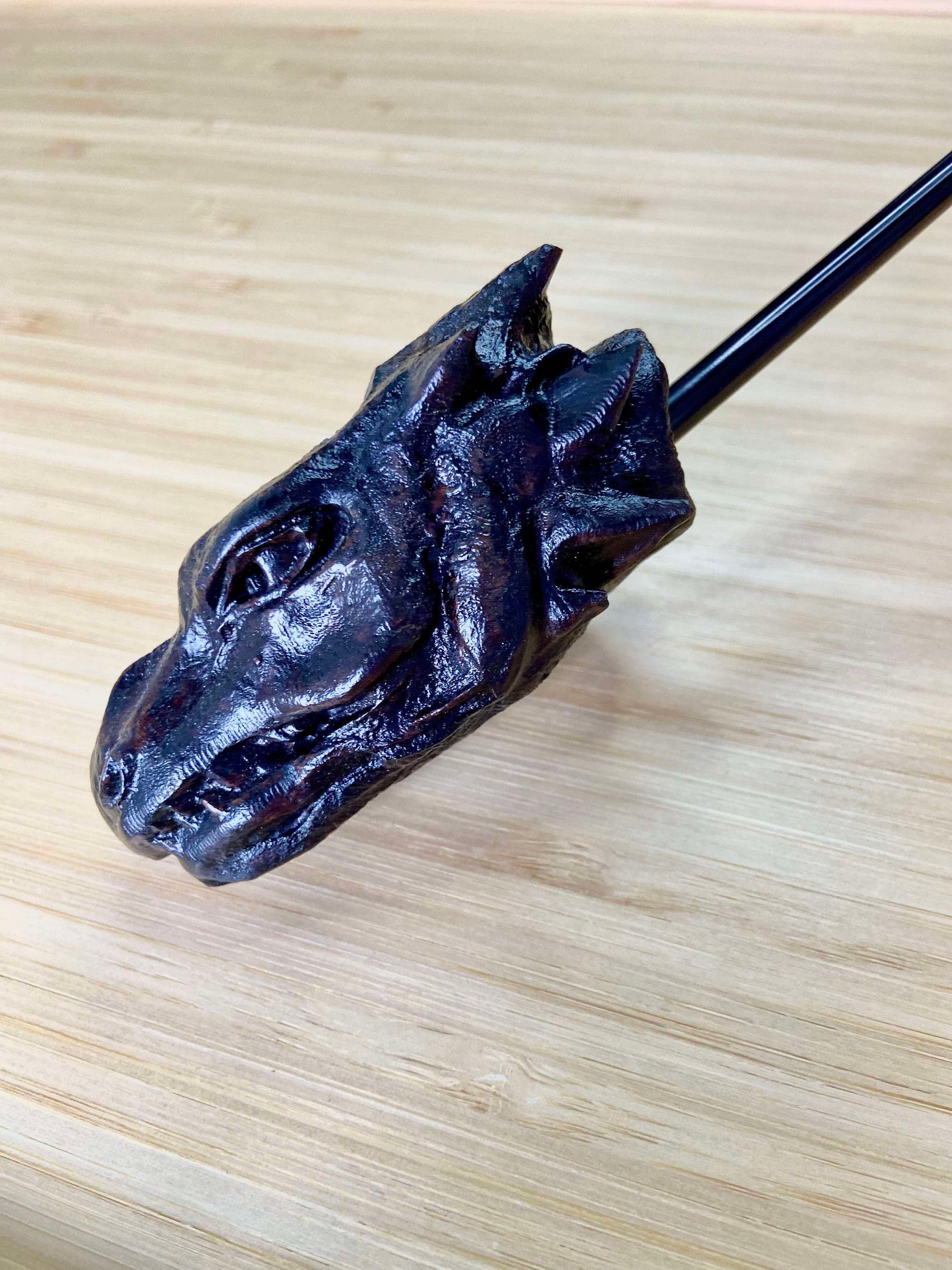 Smoking Pipe Made of Briar dragon With Sandblast Elements - Etsy