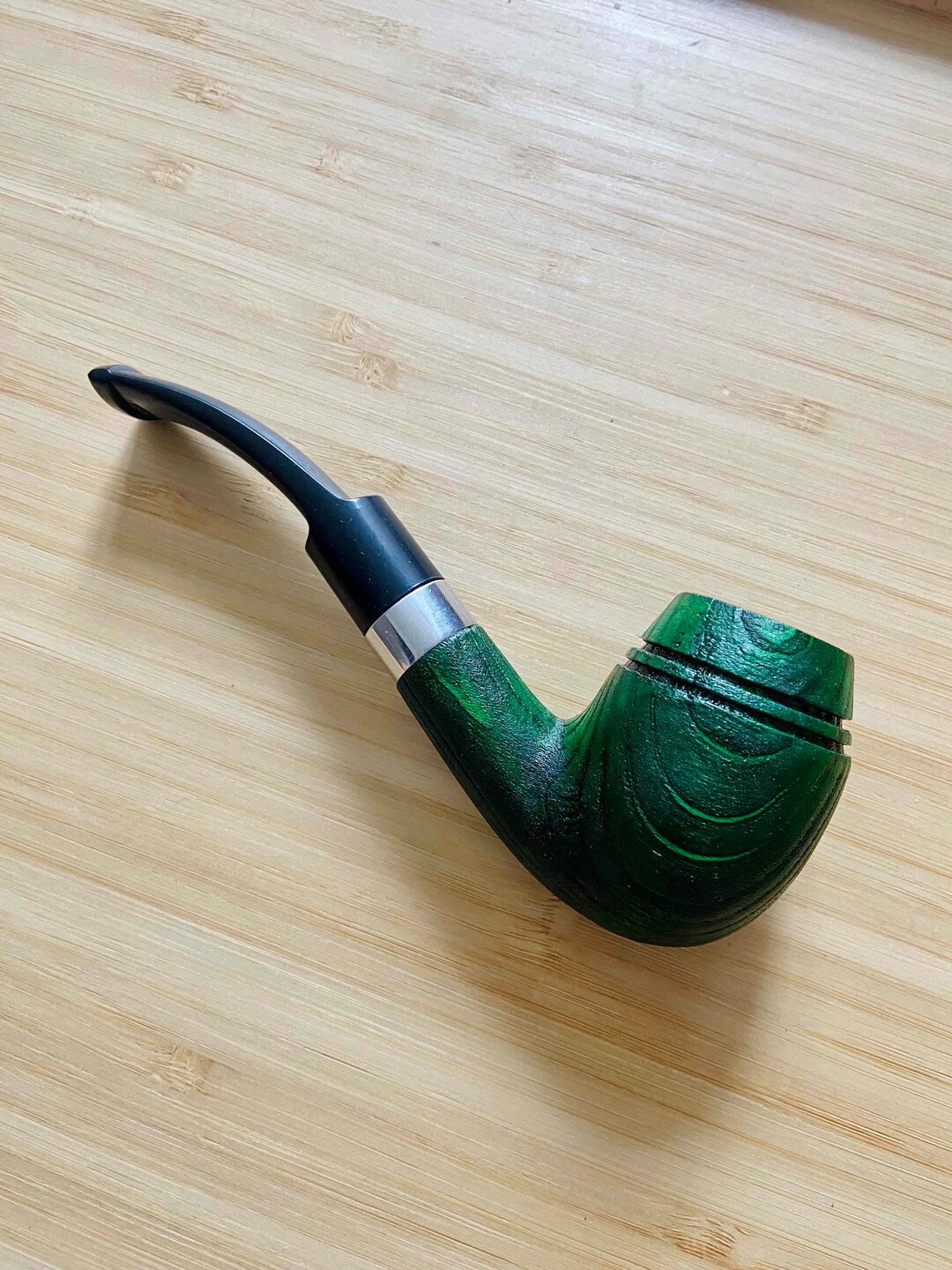 Sandblast Smoking Pipe of Maple Tree Handcarved Bowl Wooden Smoking ...