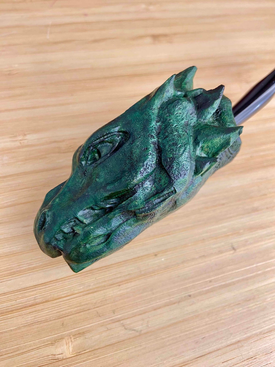 Smoking Pipe Made of Briar “dragon” With Sandblast Elements Exclusive ...