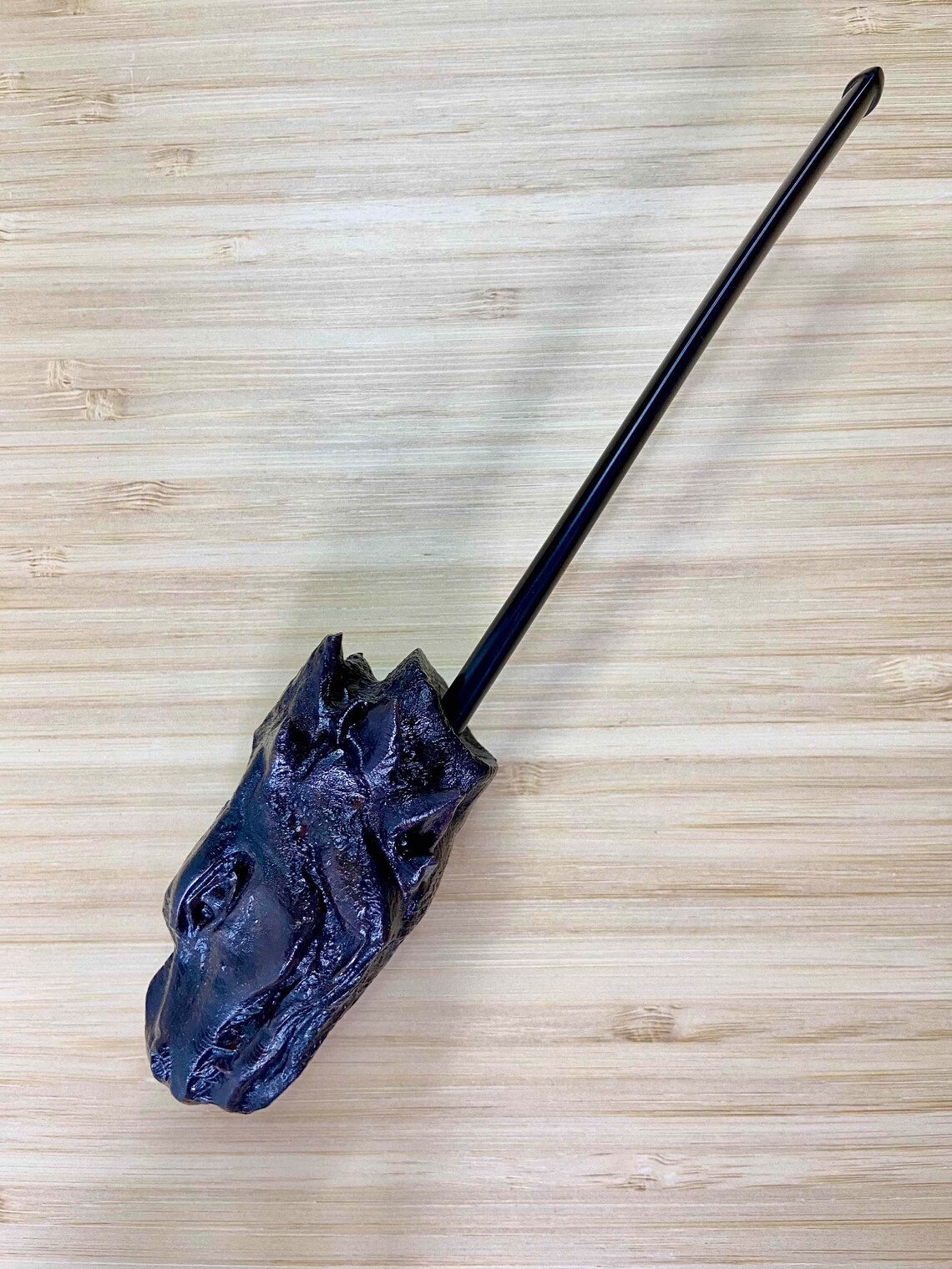 Smoking Pipe Made of Briar dragon With Sandblast Elements - Etsy