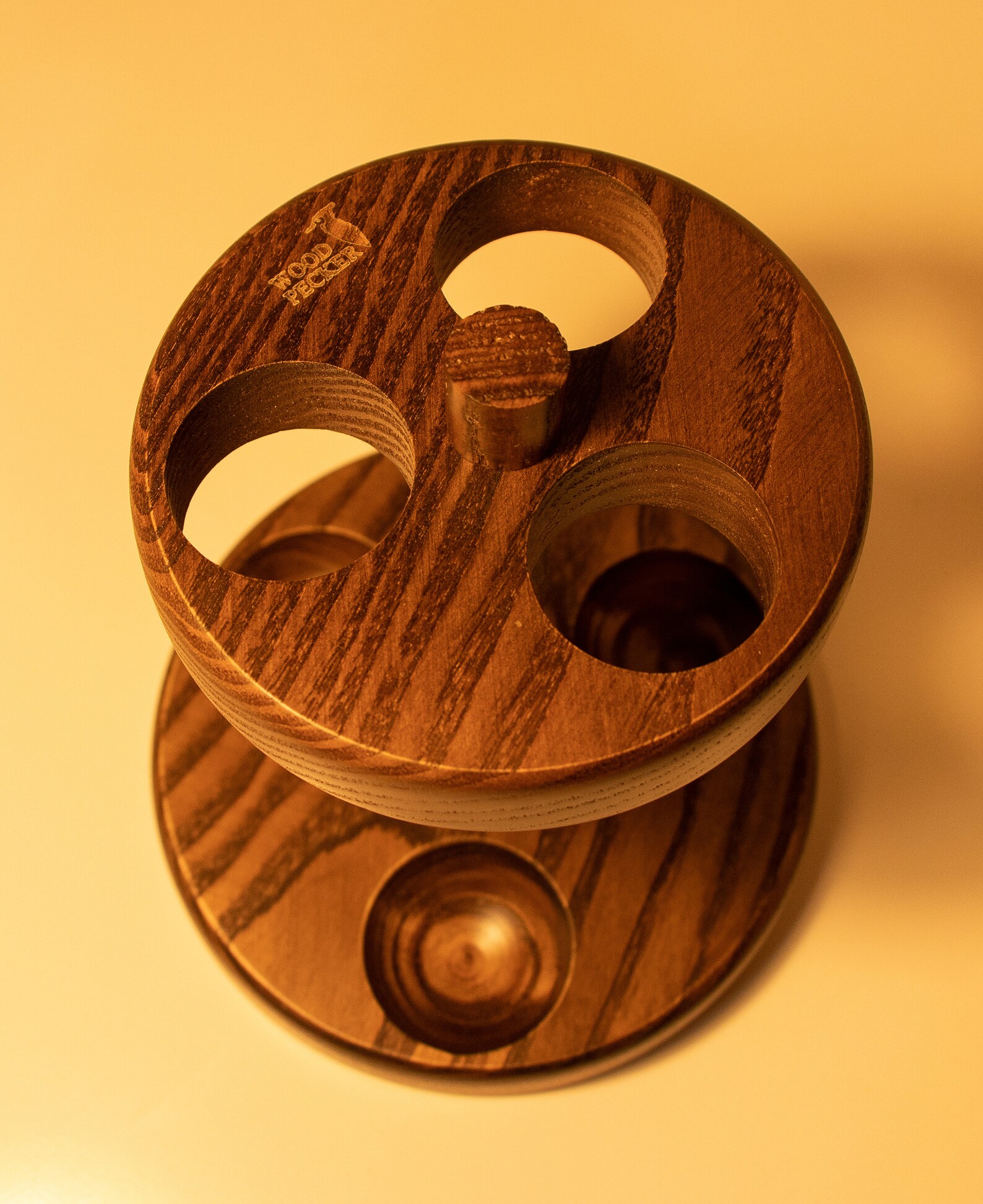 Smoking Pipe Holder for 3 Smoking Pipes Hand Carved Rack - Etsy