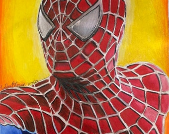 Sam Raimi's Spider-man Drawing A3 LIMITED EDITION Giclée Print Artology ...
