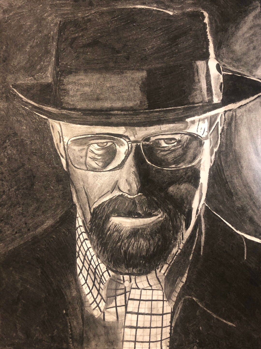 Walter White Drawing Print - Etsy