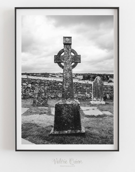 Irish Gravestone Ireland Printable Art Wall Hanging - Etsy