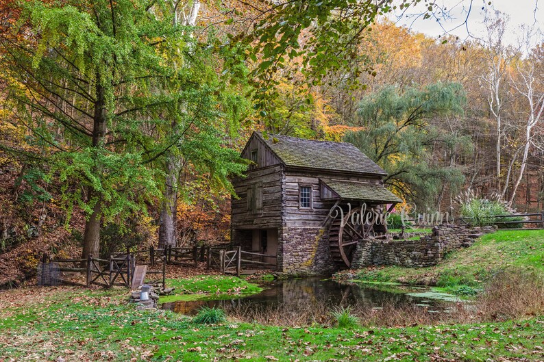 Bucks County Wall Art, Cuttalossa Farm, Printable Art, Fall Photo ...