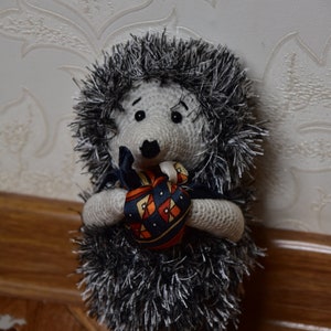 Hedgehog, Hedgehog, Knitted Toy, Handmade, for Gift, Souvenir - Etsy
