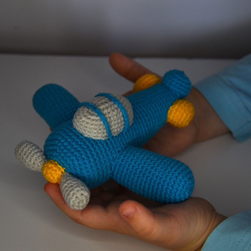 Crochet Airplane - Etsy