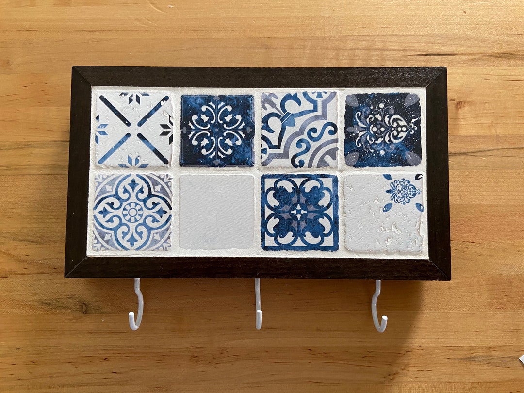 Decorative Wall Decor With Key Holder, Wall Hangings With Key Hanger ...