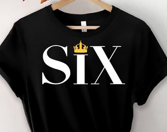 Six the Musical Shirt - Etsy