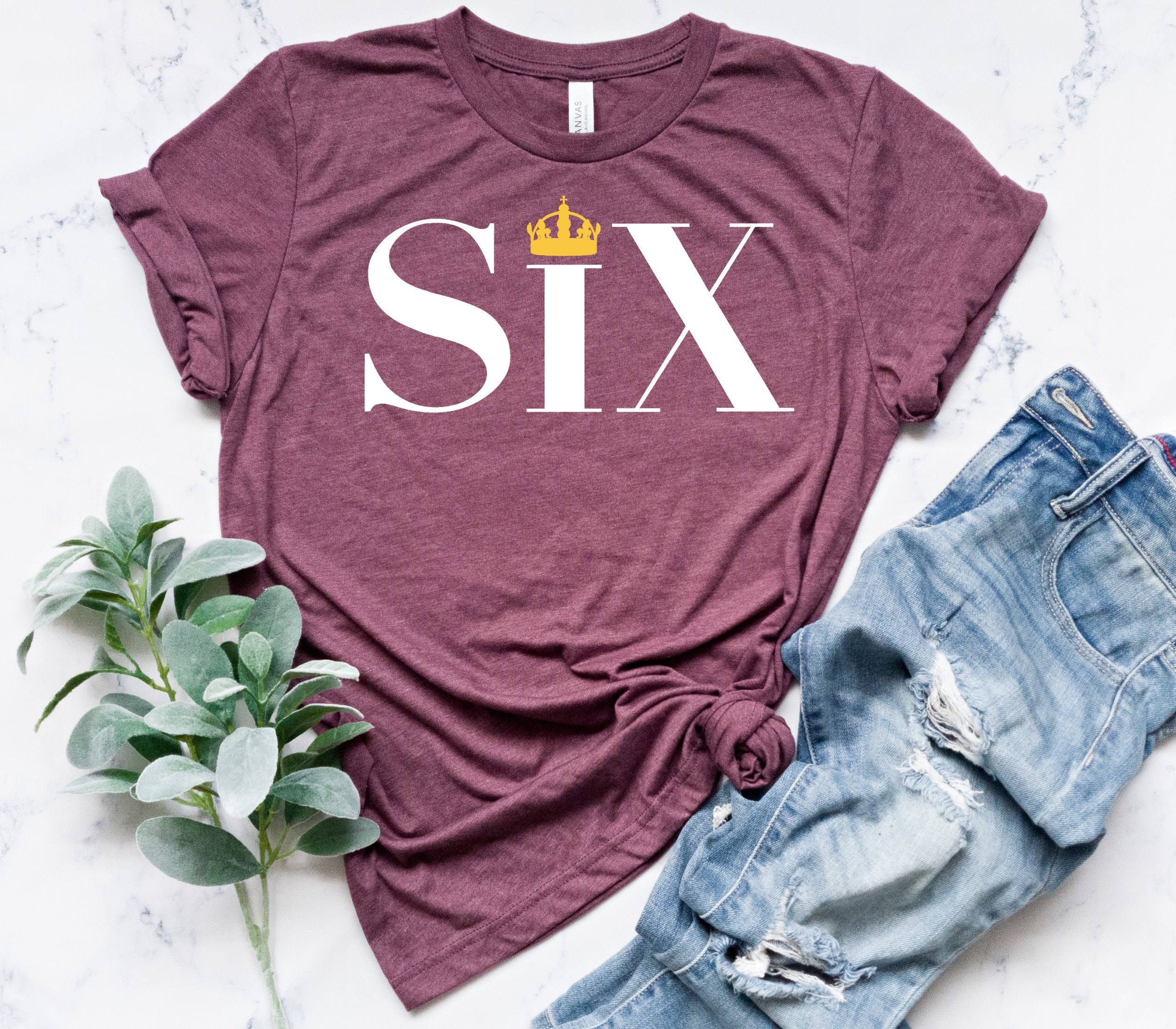Six The Musical Shirt, Broadway Musical Shirts sold by Mila | SKU ...