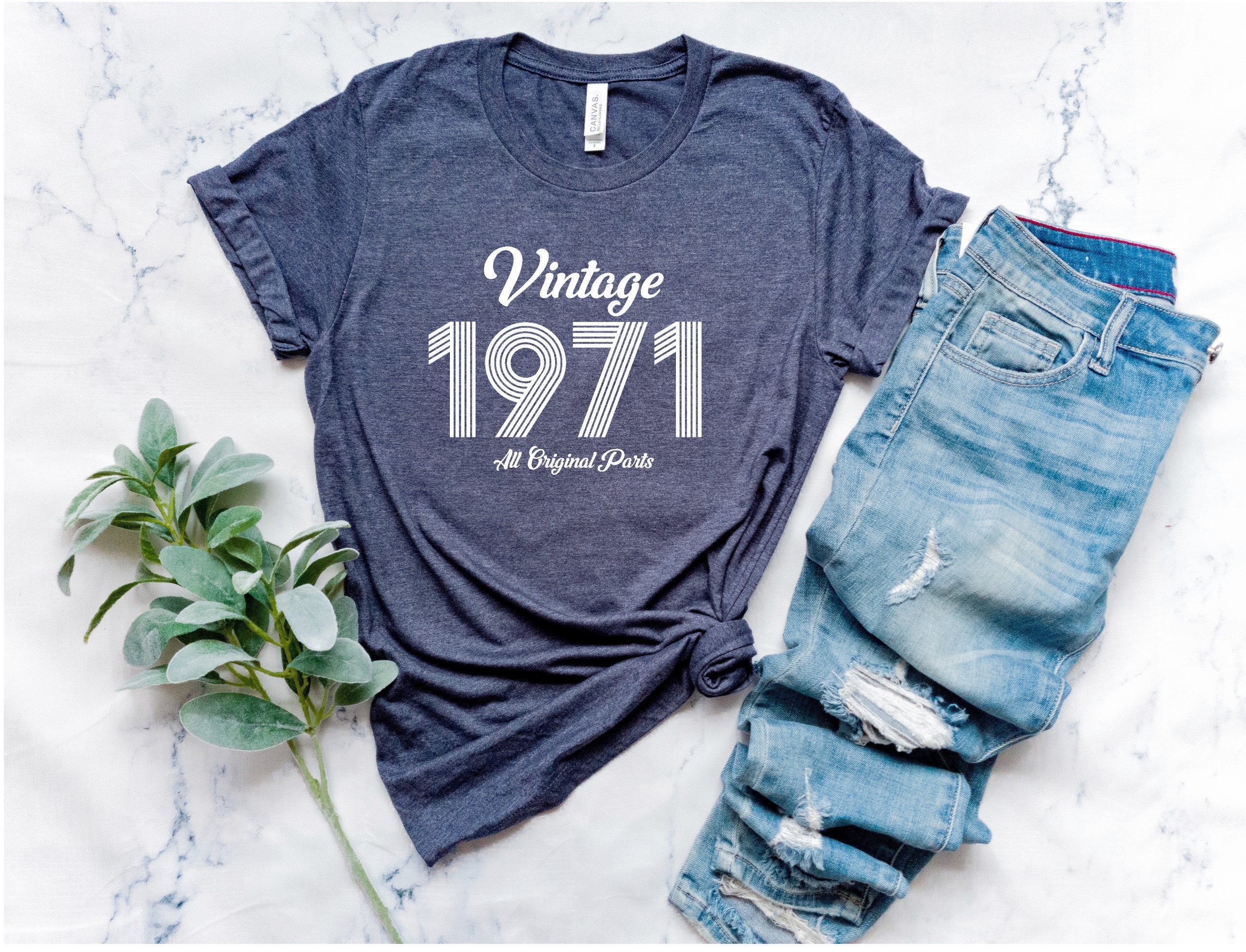 Vintage 1971 All Original Parts Shirt Vintage 1971 Retro | Etsy