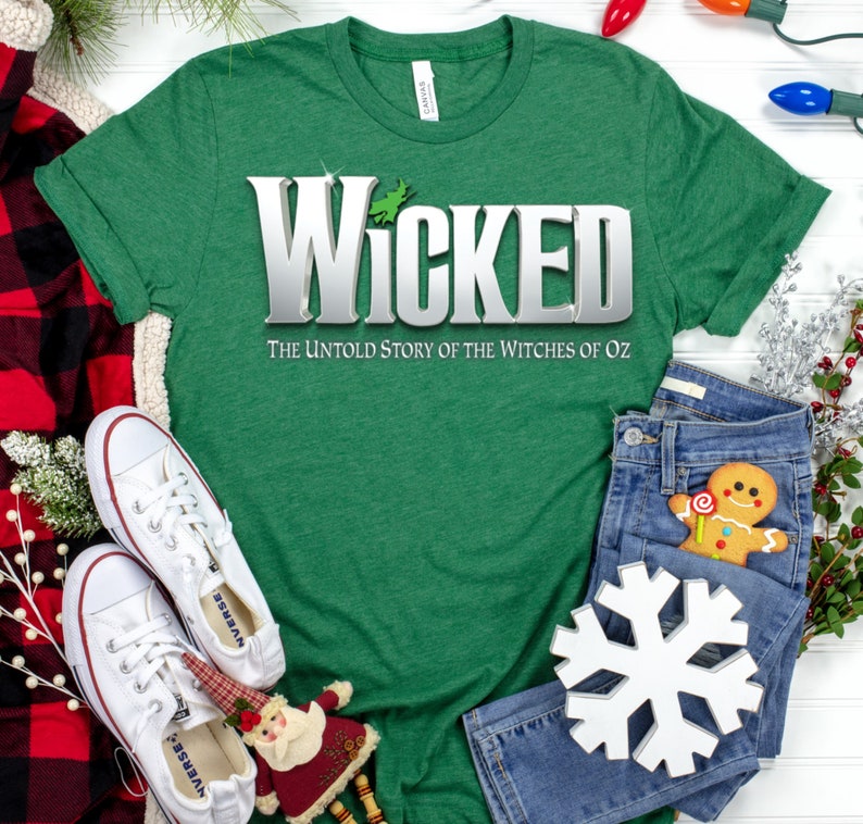 Wicked Broadway A New Musical Tshirt Wicked Shirt Broadway - Etsy