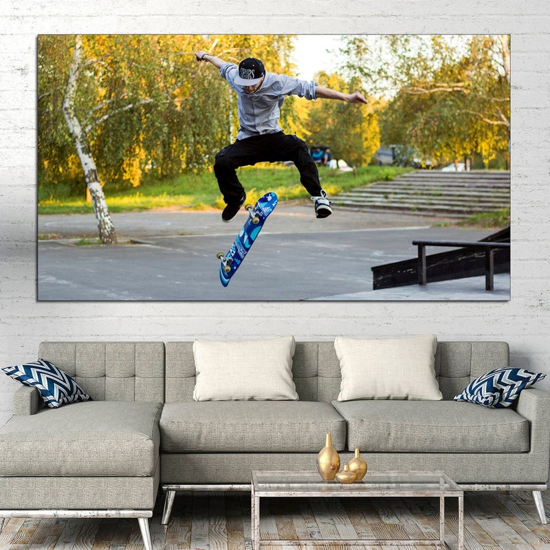 Skateboard Poster - Etsy
