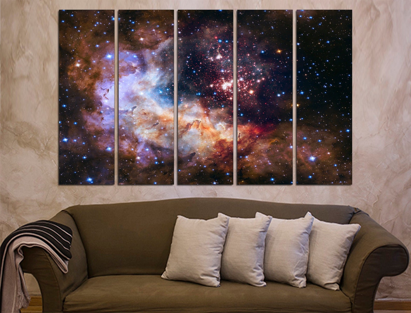 Milky Way Wall Art Decor Milky Way Wall Art Gift Set Milky Way | Etsy