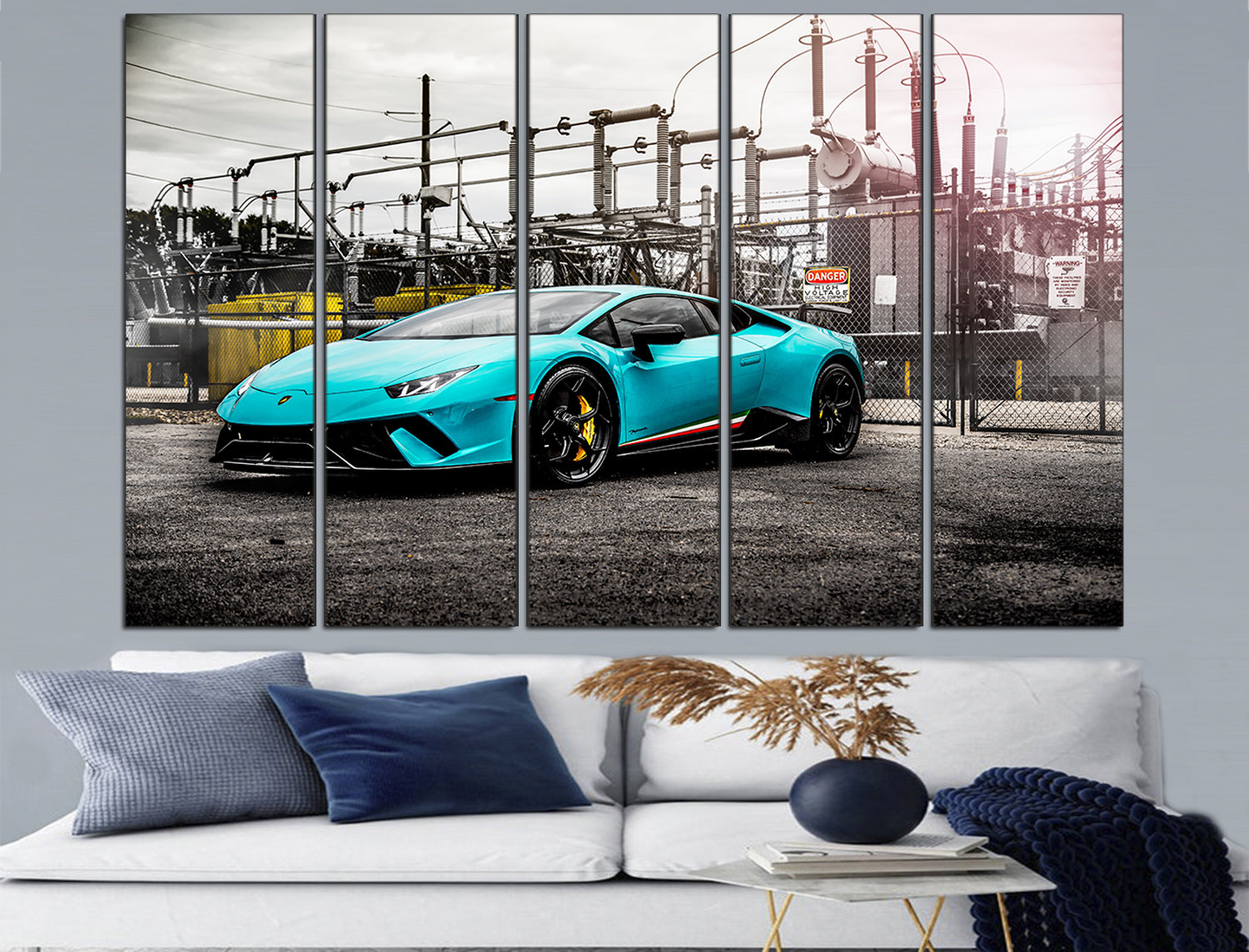 Lamborghini Performante extra large wall art Lamborghini | Etsy