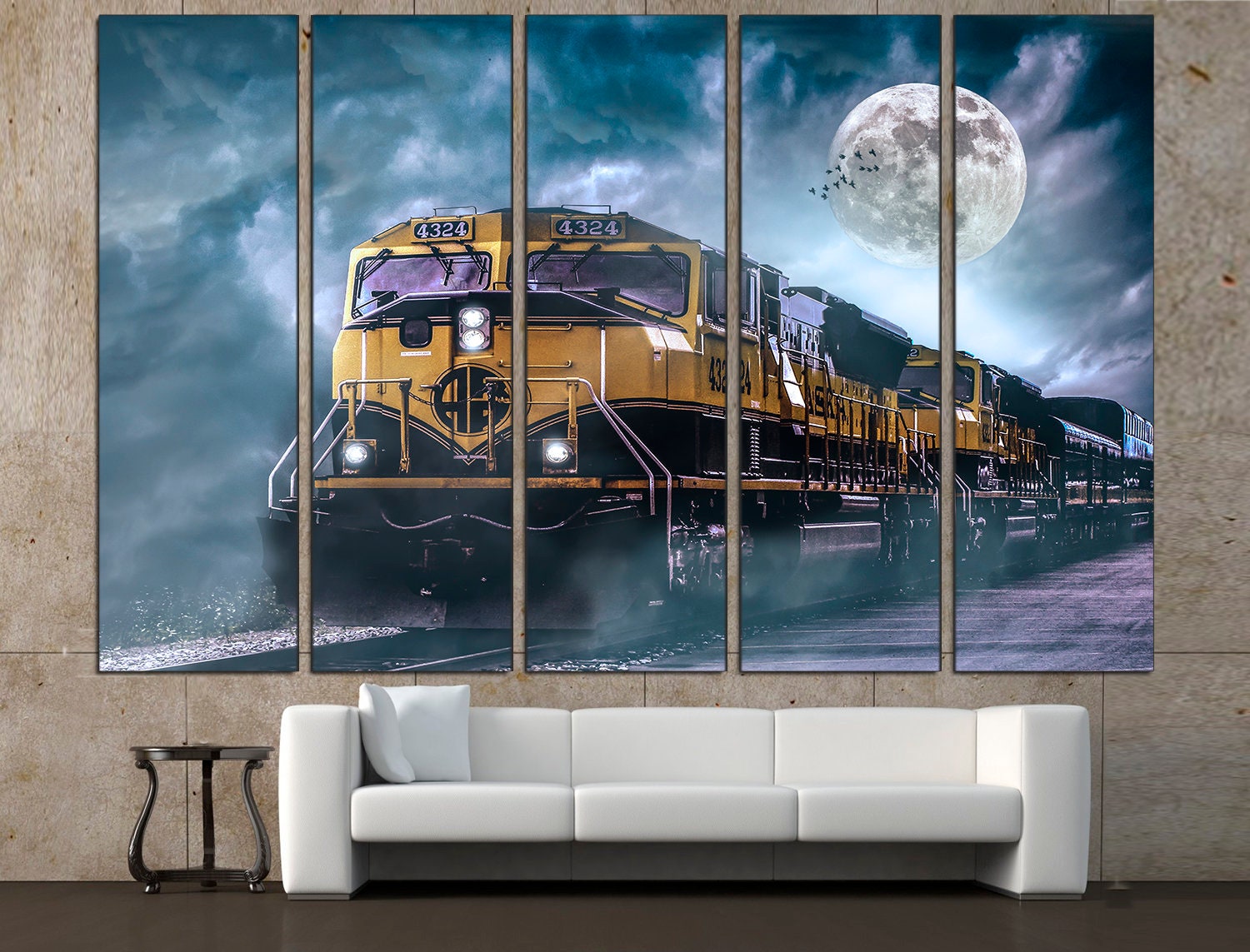 Locomotive Wall Art Locomotive Print Locomotive Home and - Etsy