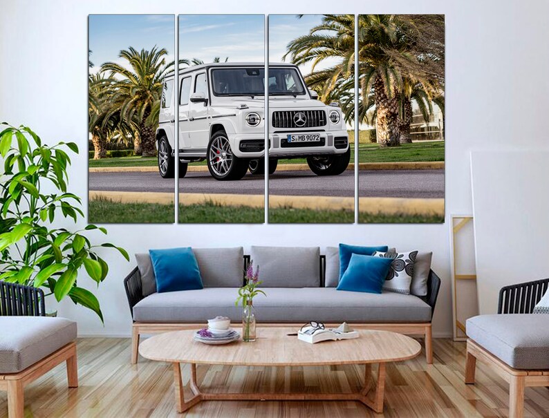 Mercedes-benz G-class Canvas Print: Modern Car Wall Art - Etsy