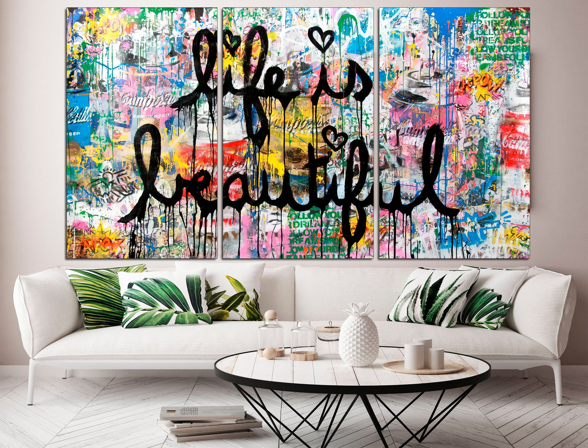 Life Is Beautiful Wall Art