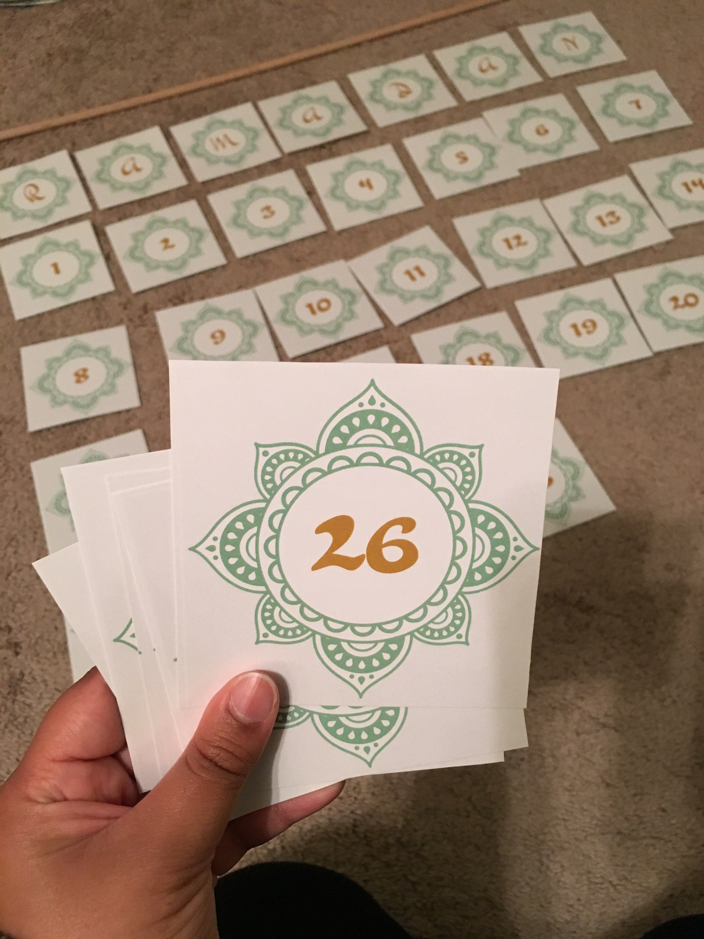 Buy Ramadan Countdown Calendar 30 Days of Duas printable File Online in ...