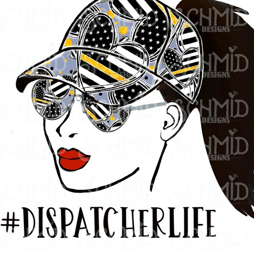 Dispatcher Life Design PNG/ Emergency Dispatch PNG / Emergency | Etsy