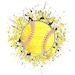 Circle Splatter, Softball Png, Softball Background, Softball Background ...
