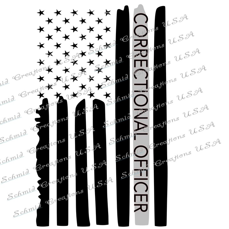 Correctional Officer Flag - Etsy