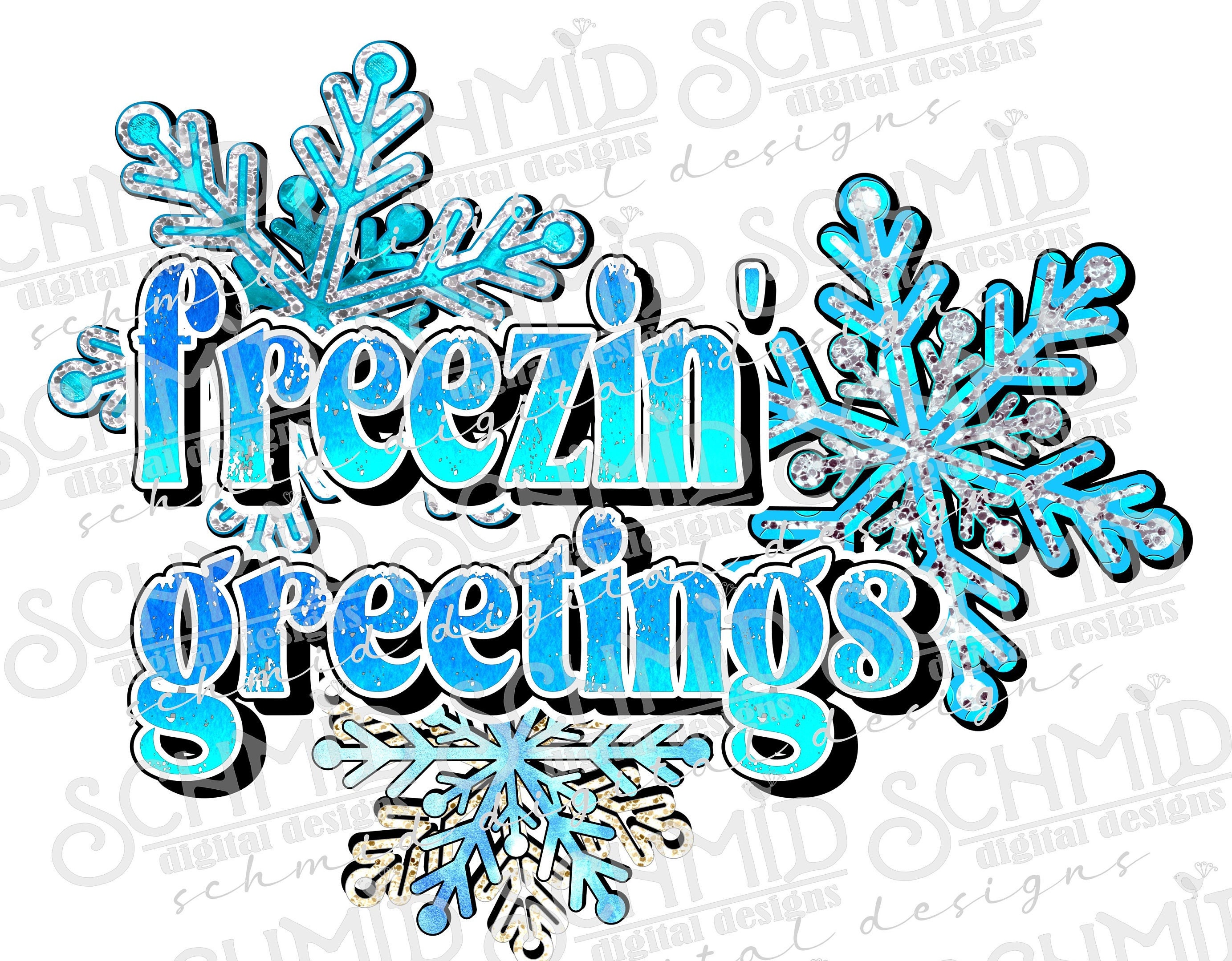 Freezin' Season Png Freezing Sublimation Designs - Etsy
