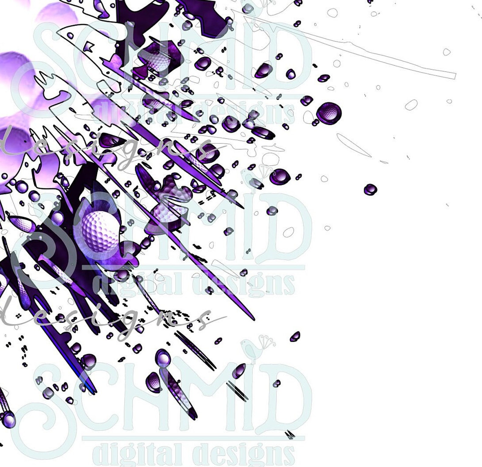 GOLF, PURPLE Splatter Golf Png, Golf Png, GOLF Background Png, Golf ...