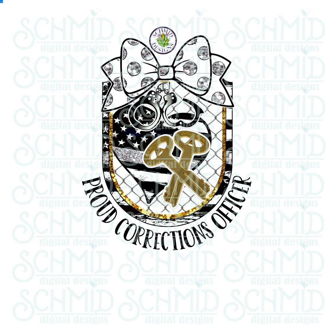 Badge Corrections Officer Png/ Corrections Design/ - Etsy