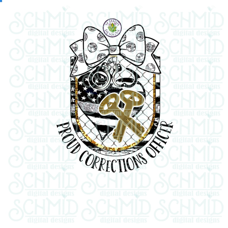 Badge Corrections Officer Png/ Corrections Design/ - Etsy