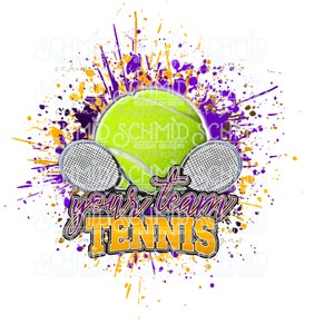 Personalized Tennis TEAM PNG, Tennis Team Png, Tennis Team Designs ...