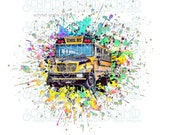 School Bus Driver School Bus Driver School Bus Design Bus - Etsy