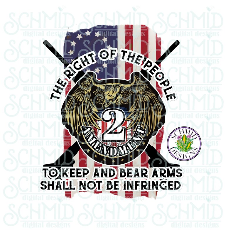 Second Amendment and Eagle Png/ 2nd Amendment Design/ Second - Etsy
