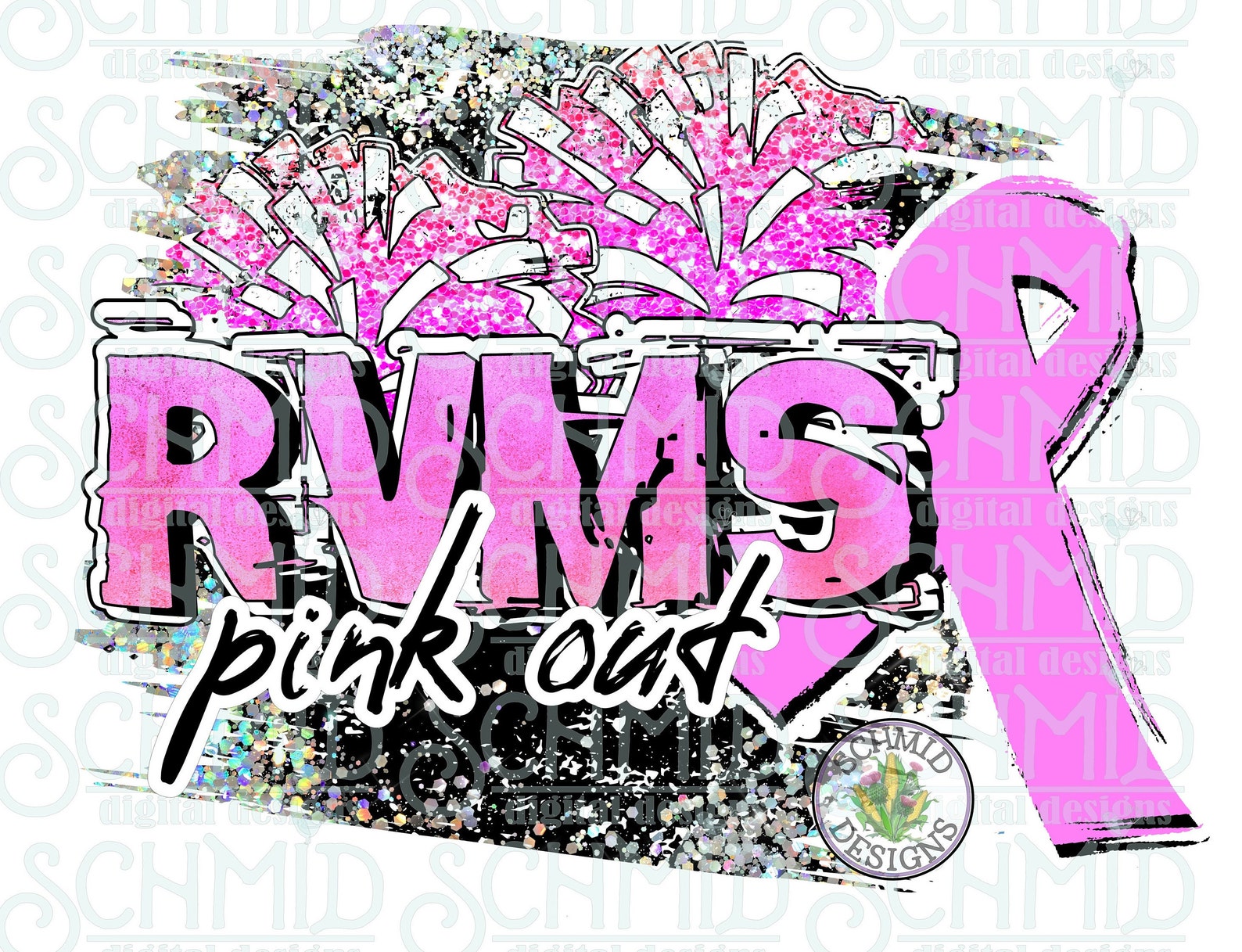 Personalized Breast Cancer Cheer PNG /pink Out Cheerl PNG / - Etsy