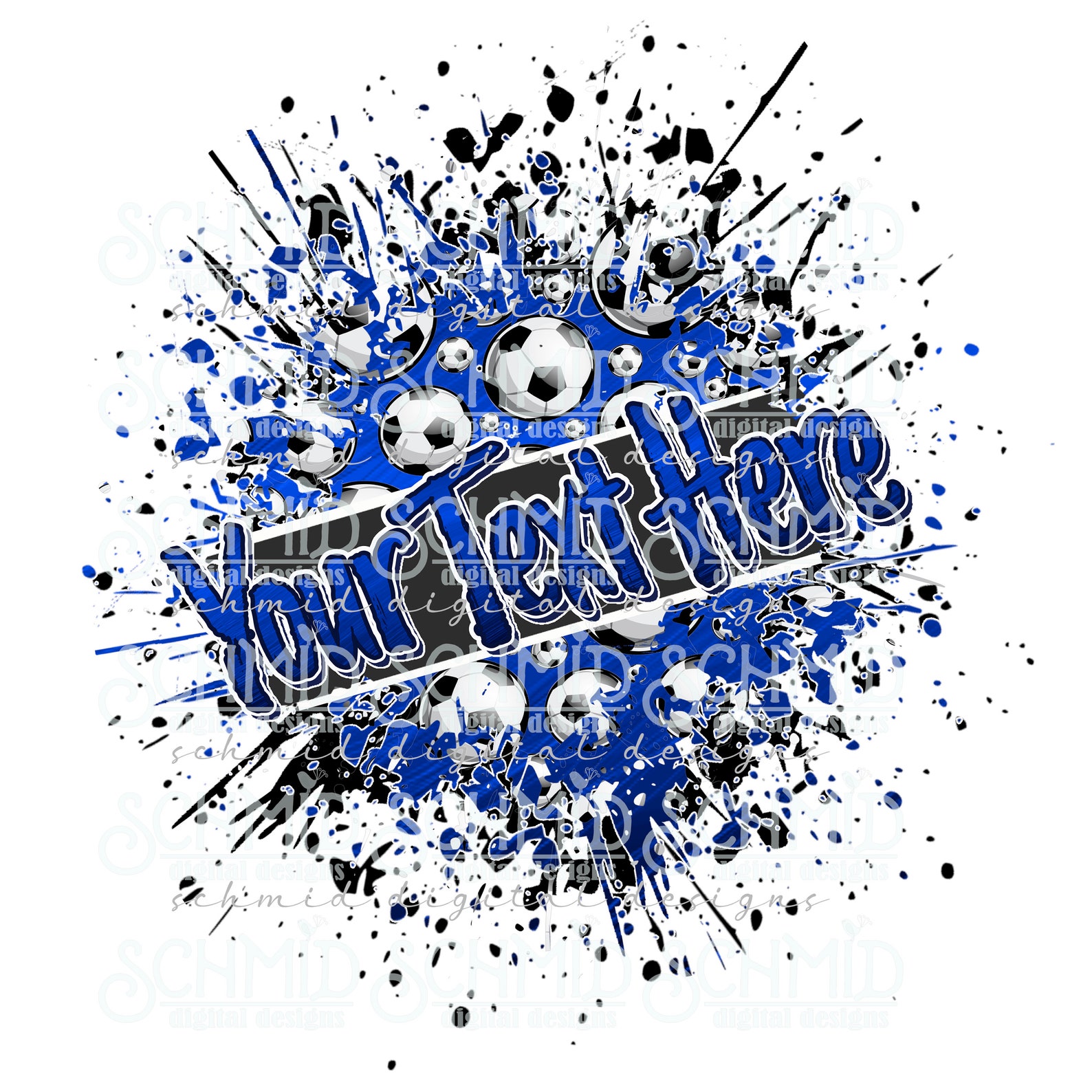 Soccer Splatter, Custom Color Soccer Png, Soccer Png, Soccer Background ...