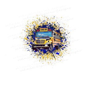Blue Gold School Bus Driver, School Bus Driver, School Bus Design, Bus ...