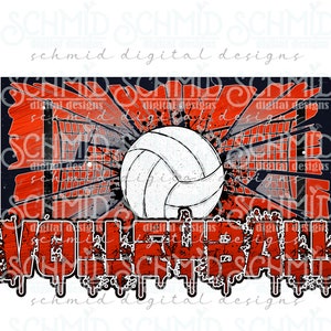 Red VOLLEYBALL Team PNG, Volleyball Mascot PNG, Mascot Design, Mascot ...