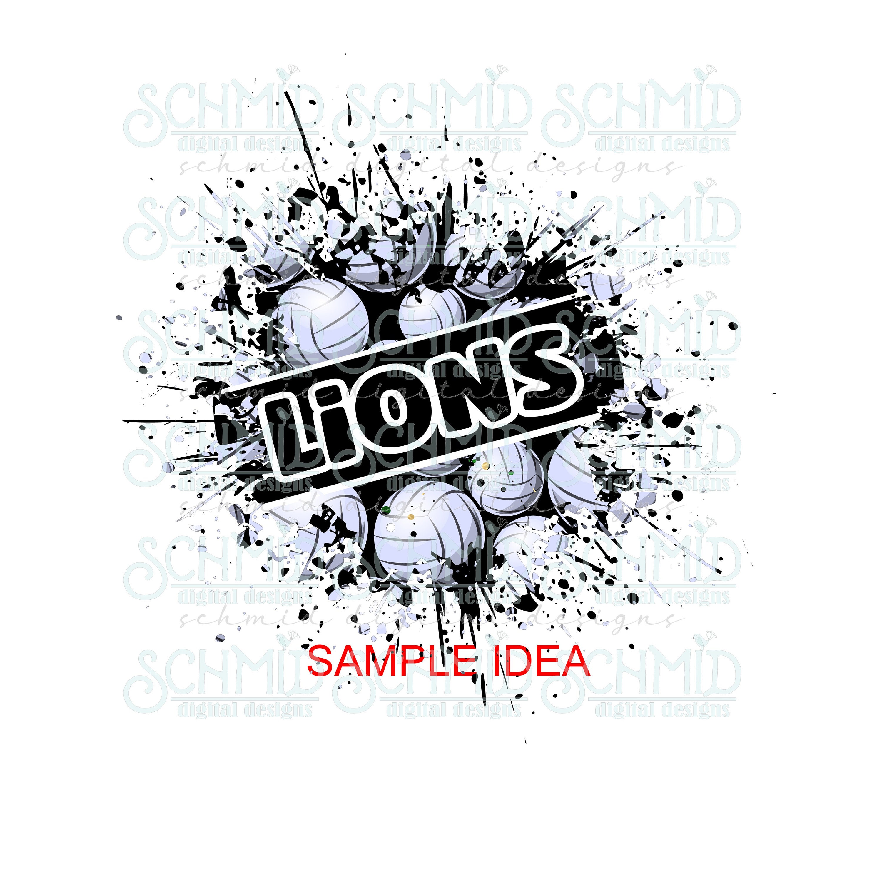 Splatter Volleyball Png, Volleyball Background, Volleyball Digital ...