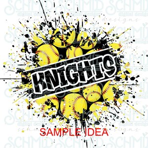 Splatter Softball Png, Softball Png, Softball Background Png, Softball ...