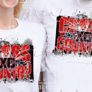 Red, Shattered Cross Country PNG, Cross Country Design, Cross Country ...