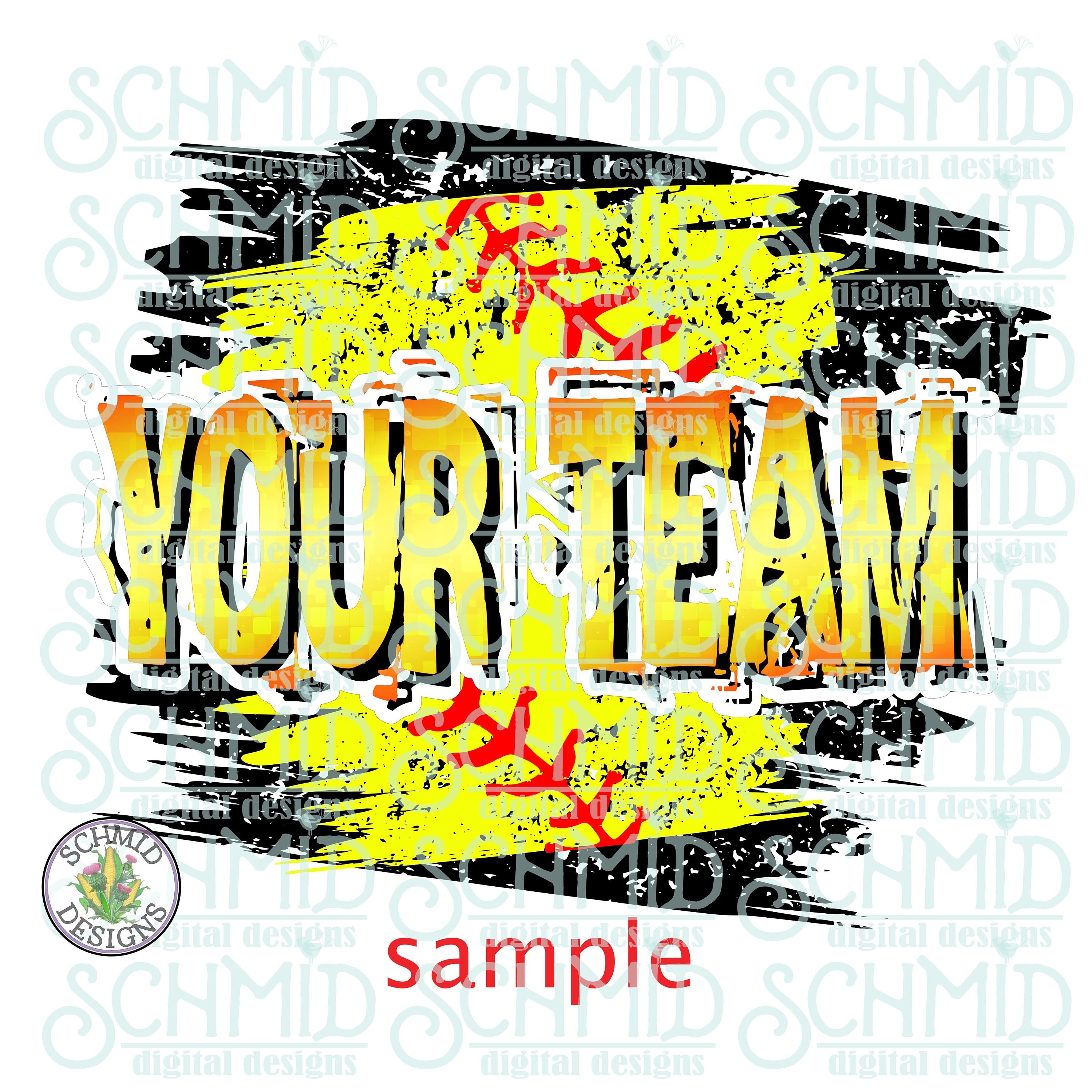 Personalized Softball TEAM PNG /softball Mascot PNG / Mascot - Etsy