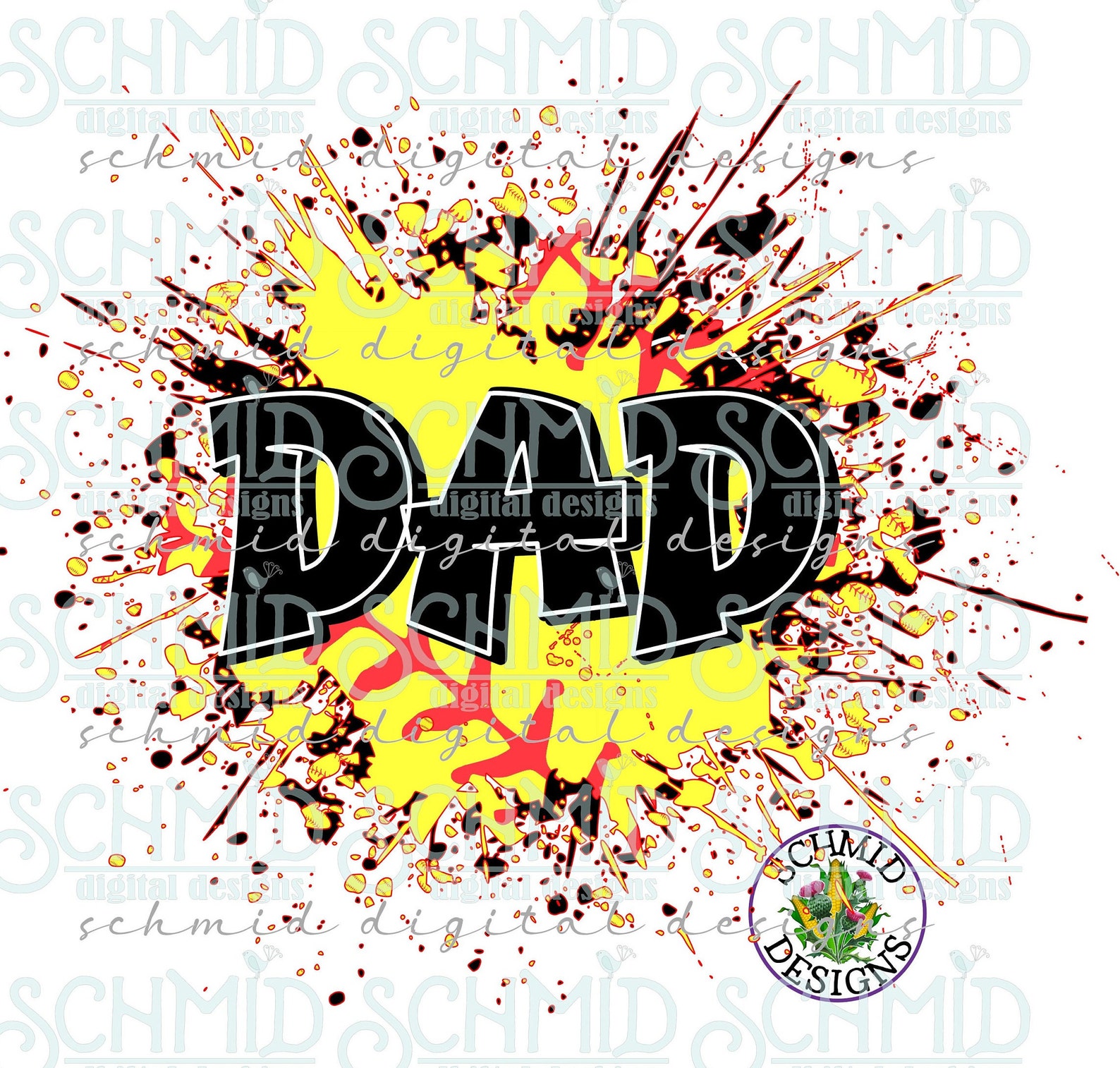 Softball Dad PNG Softball Ball Dad Design Softball - Etsy