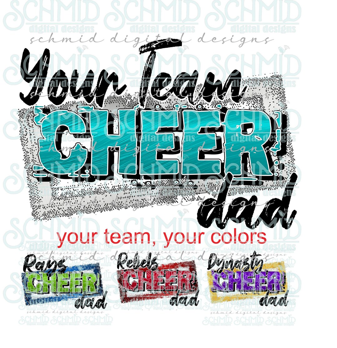 Cheer Dad, Cheer Dad Shirt Png, Cheer Dad Shirt Design, Cheer T-shirt ...