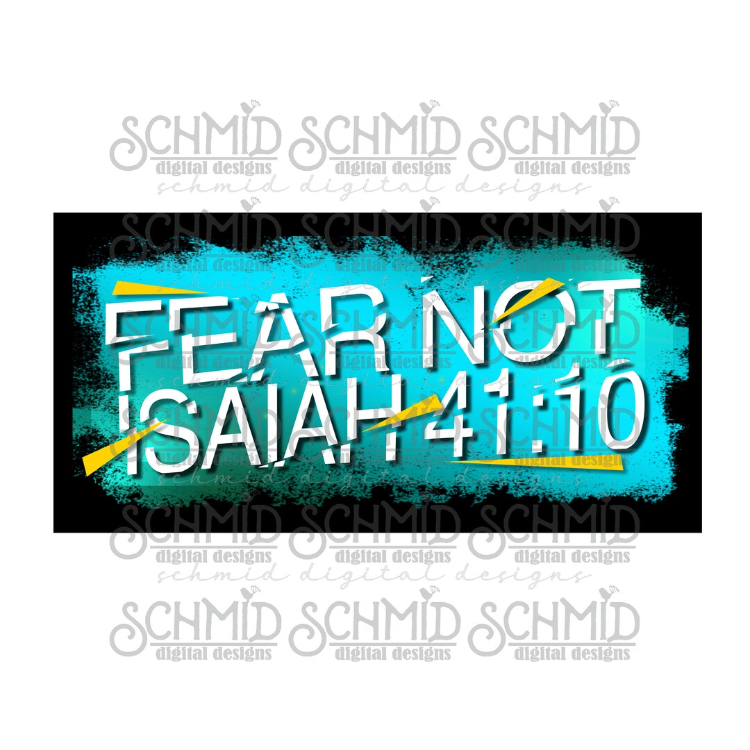 Fear Not Png Christian Shirt Png Christian Design for Men - Etsy